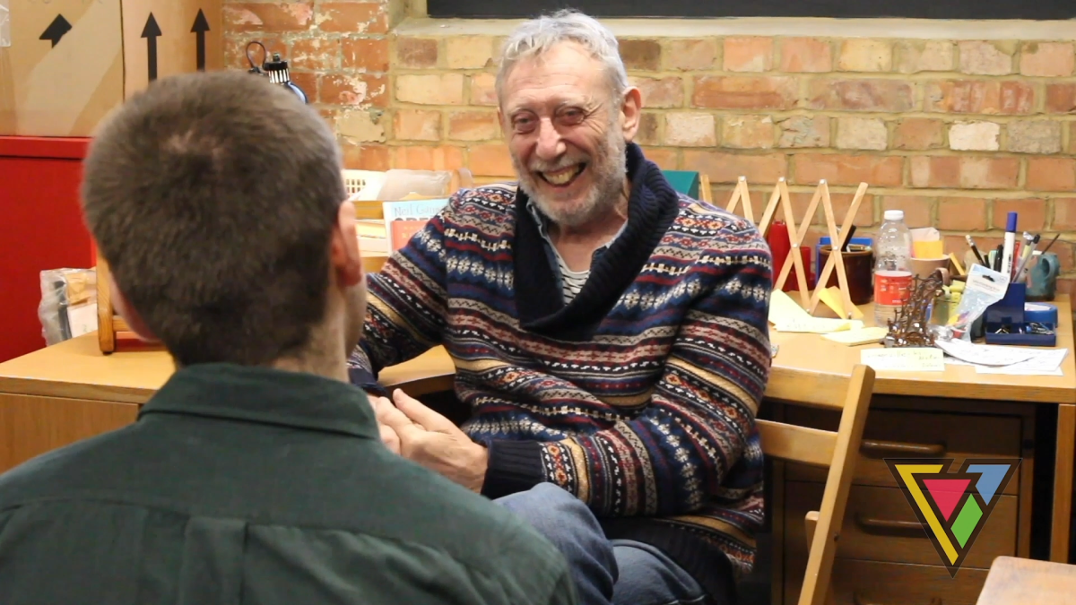 Vashti speaks to Michael Rosen