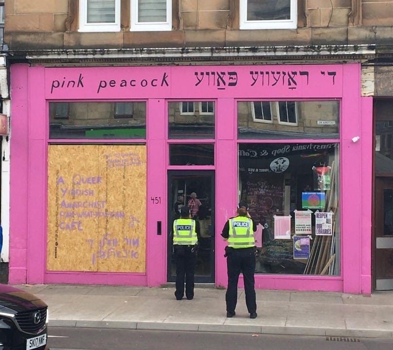 Pink Peacock faces criminal charges over “F*** the police” tote bag